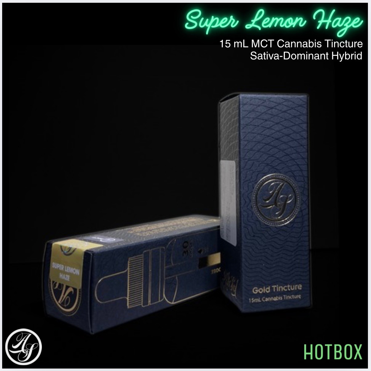 MCT Gold Tincture (15 mL) by Alt Sol (Sativa) - HOTBOX